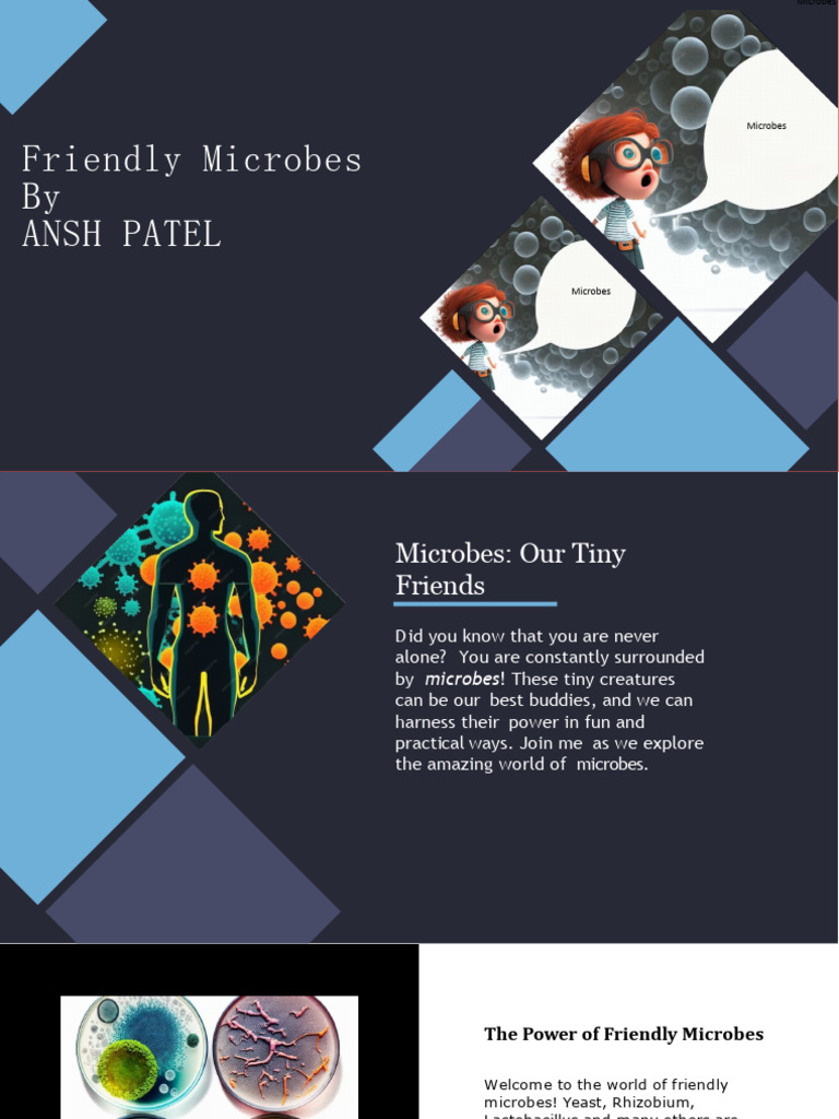 Friendly Microbes | PDF | Microorganism | Probiotic