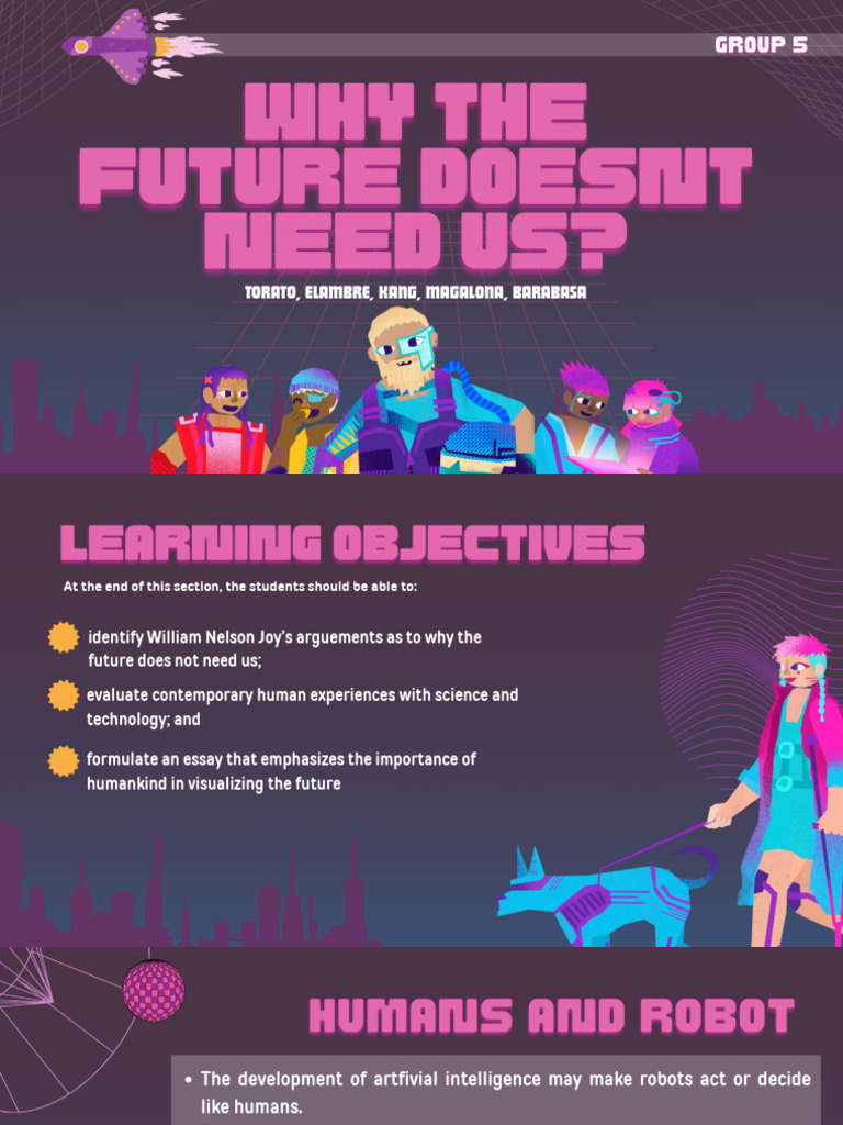 5 Why The Future Does Not Need Us | PDF | Robot | Robotics