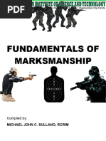 Fundamentals of Marksmanship Training | PDF | Marksman | Firearms