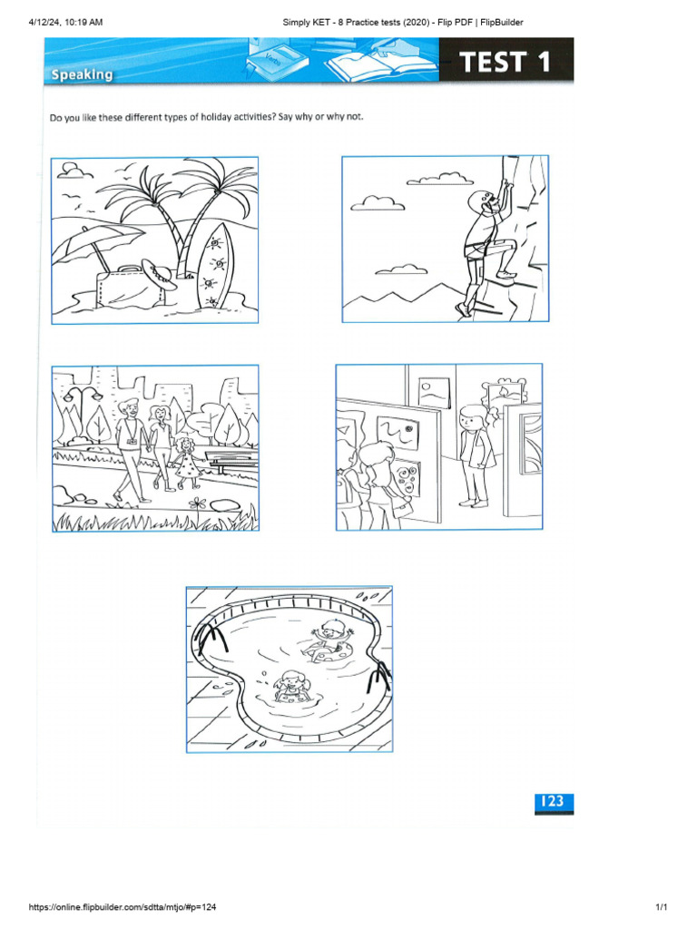 A2 Key for Schools_speaking | PDF