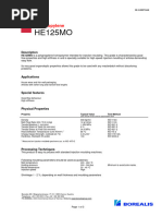 K1111 Homo Polypropylene Datasheet | PDF