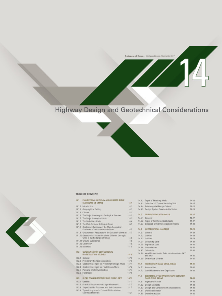 Section 14 - Geotechnical Considerations | PDF | Sedimentary Rock ... Section 14 - Geotechnical Considerations | PDF | Sedimentary Rock ...