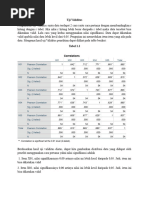 Tabel Nilai R Product Moment 1-100 | PDF