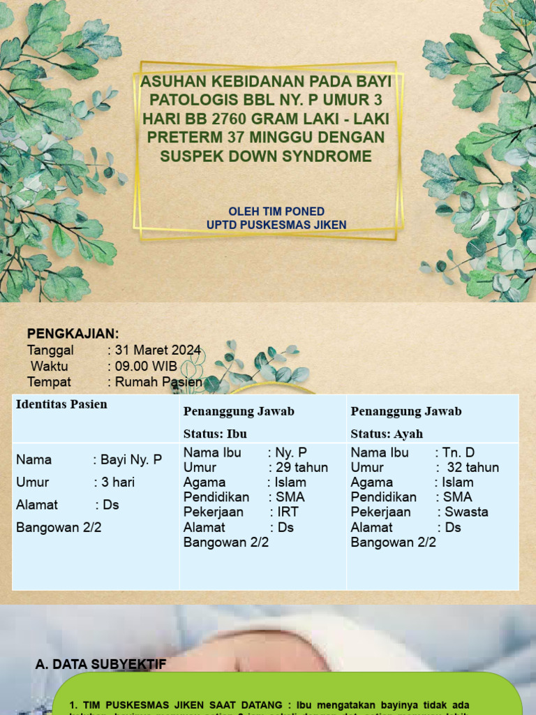 Neonatal by Ny P Suspek Ds Fix | PDF