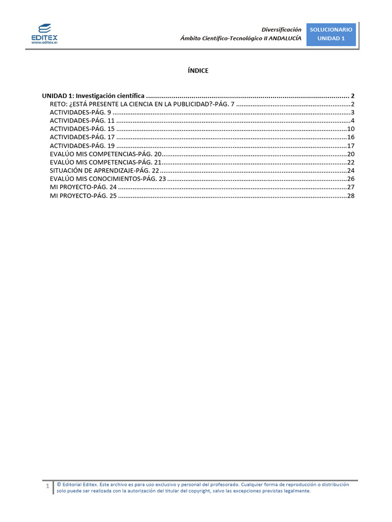 Sol Diver II CT U01 and PDF | PDF | Ciencia y matemáticas