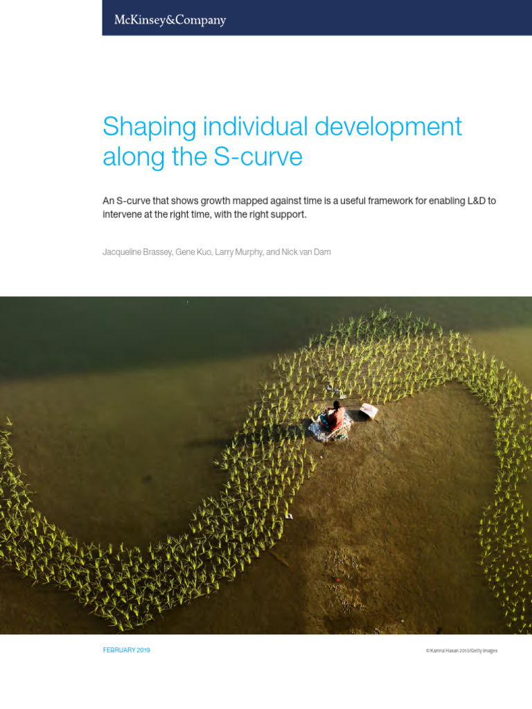 Shaping Individual Development Along The S Curve | PDF | Learning | Logistic Function