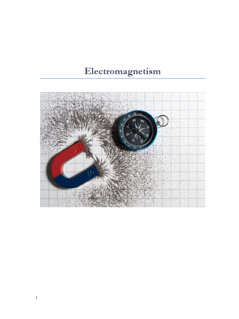 2022 Electromagnetism Complete (1) | PDF | Electromagnetic Induction | Inductor