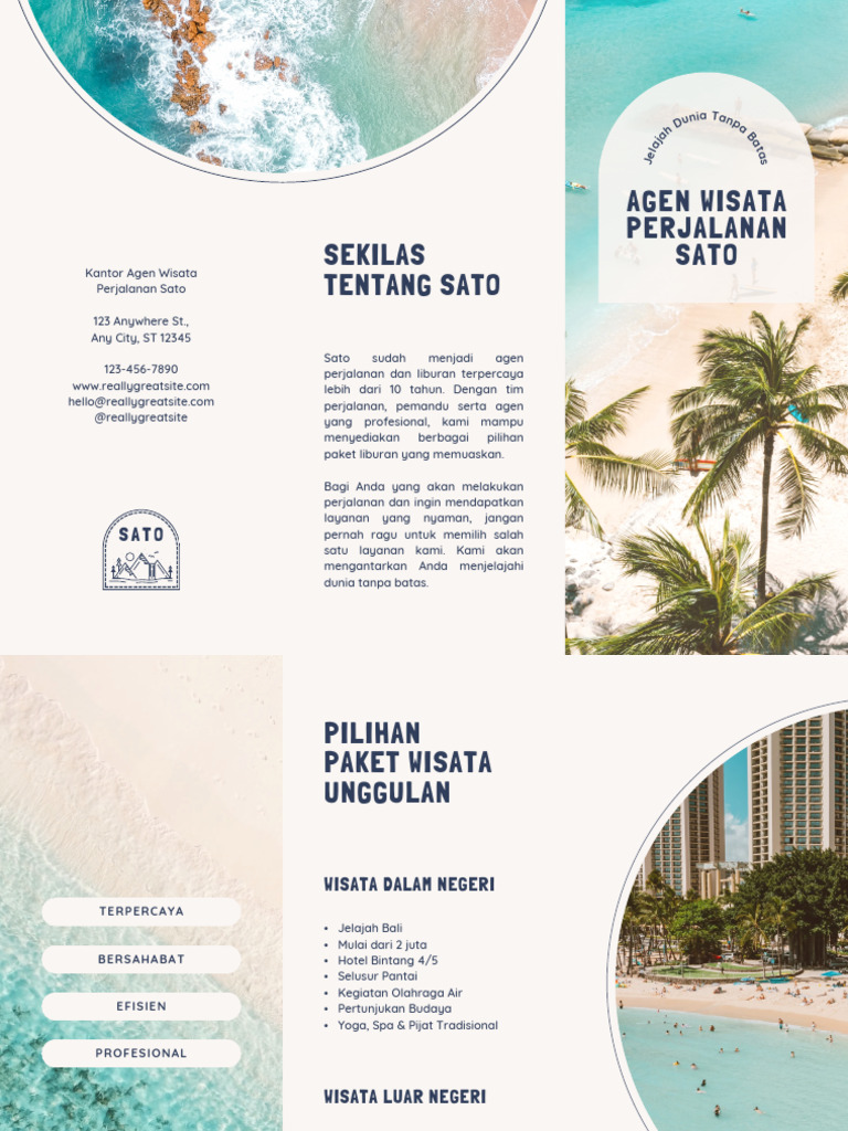 Brosur Pantai | PDF