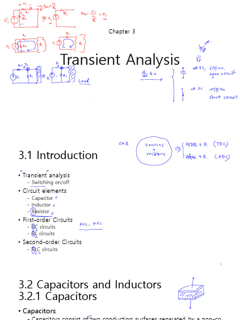 EC ch3 | Download Free PDF | Capacitor | Electrical Network