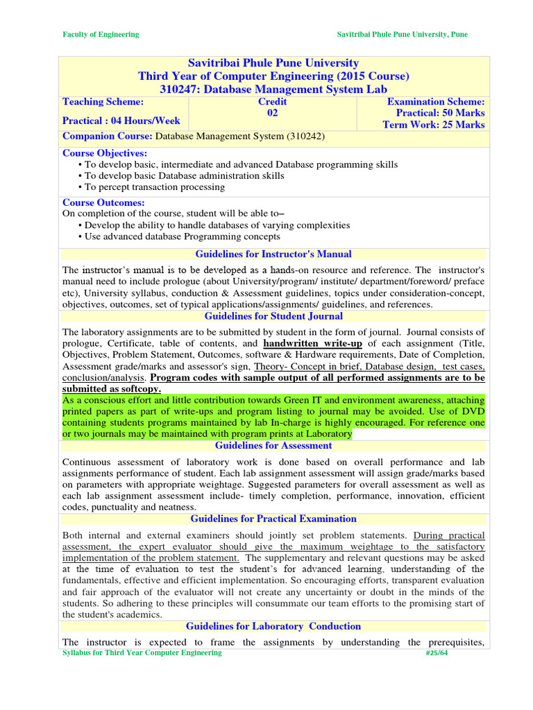 Dbms Lab | PDF | Databases | Pl/Sql Dbms Lab | PDF | Databases | Pl/Sql