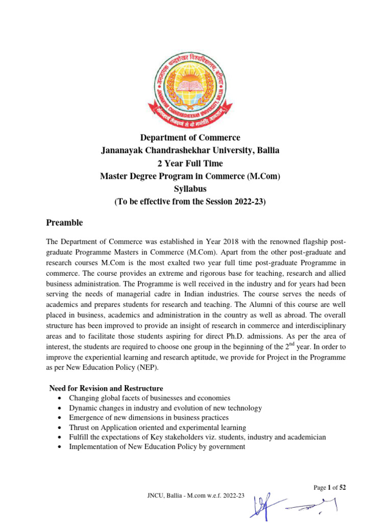 1-JNCU Wef 2022-23-01.10.22 - 14102022 | PDF | Statistical Hypothesis ...