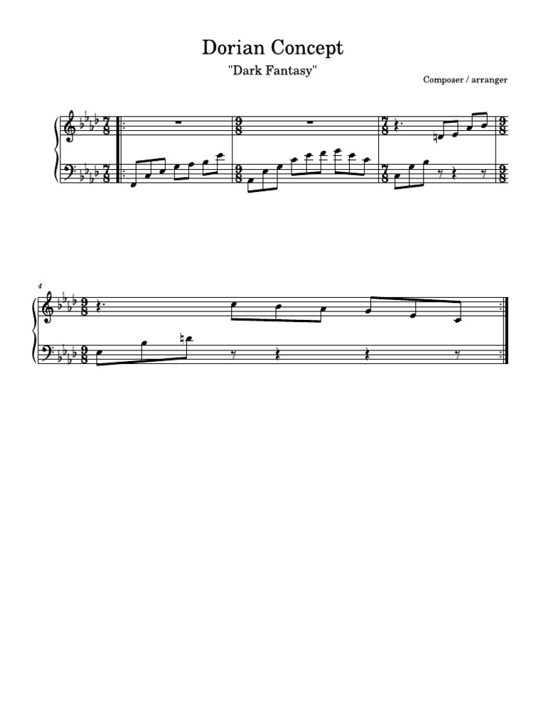 Dorian Concept-Dark Fantasy | PDF