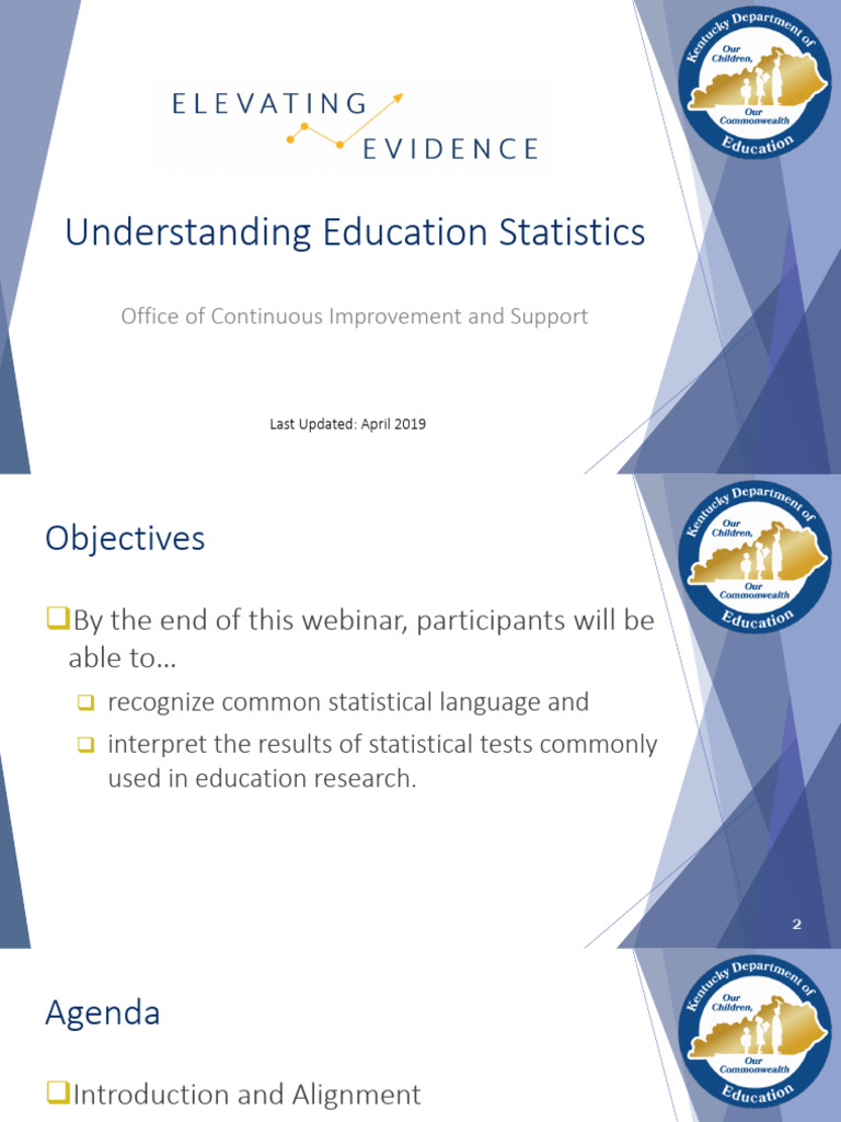 Understanding Education Statistics | PDF | Statistics | Effect Size