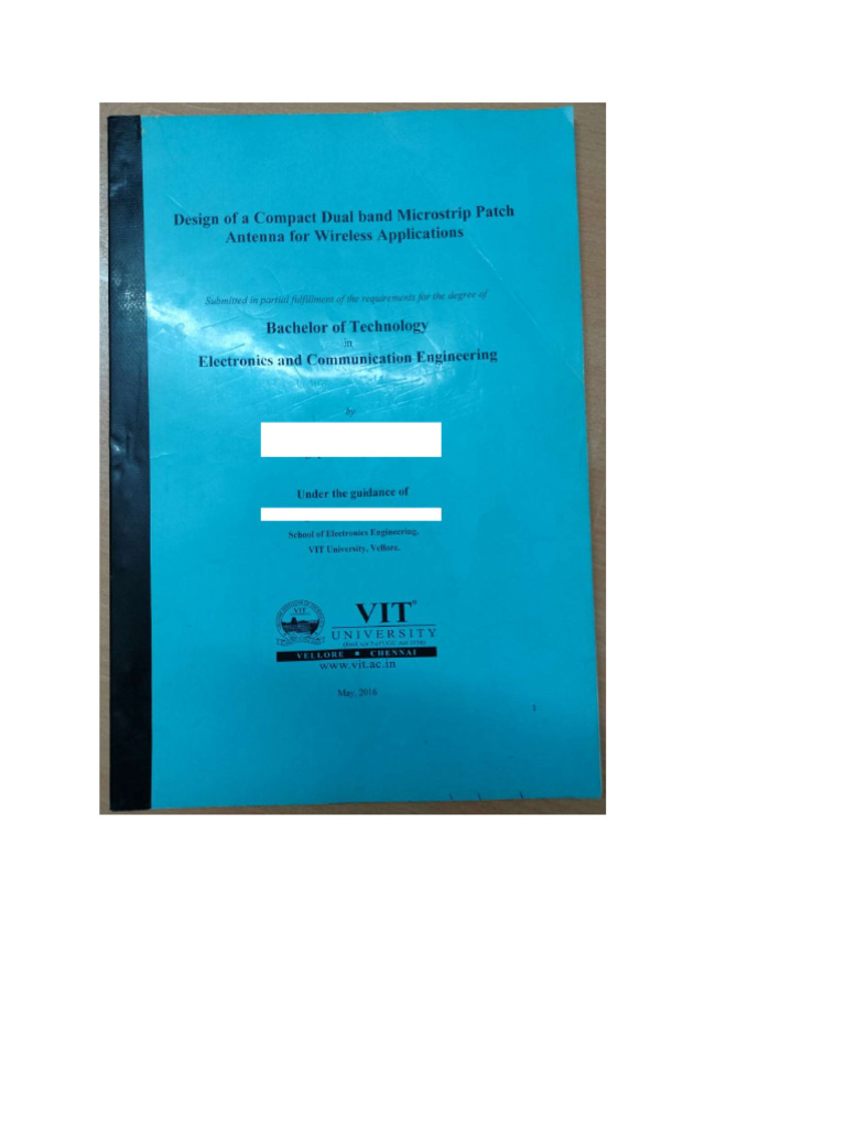 BTech Capstone, SDP, Internship Softbound Physical Copy Template | PDF
