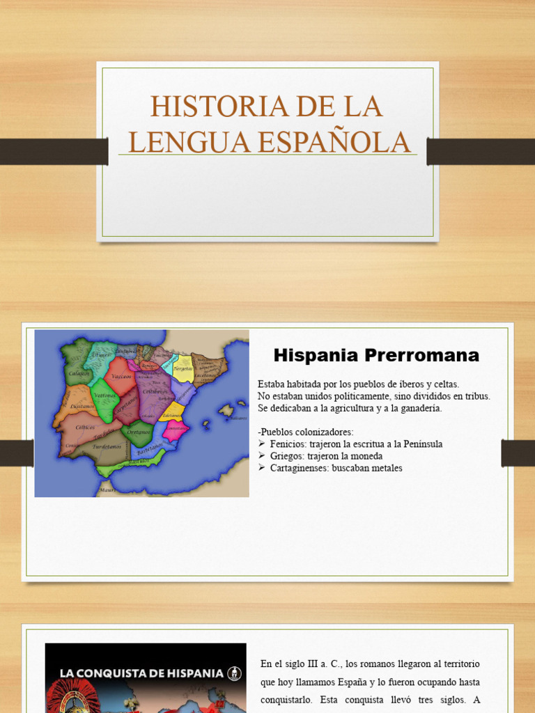 Historia de La Lengua | PDF | latín | Lengua española