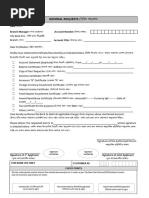 Icici DD Form | PDF | Cheque | Banking