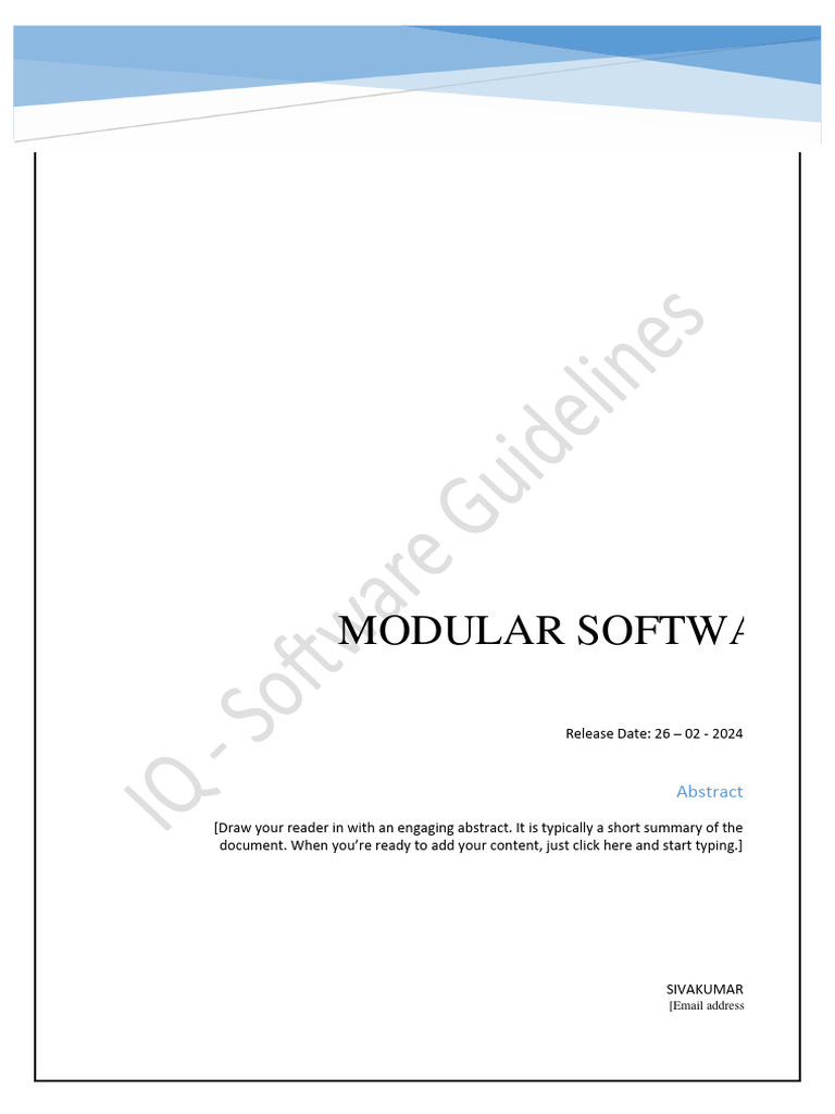 Software Guidelines Pdf Pointer Computer Programming Test Driven Development