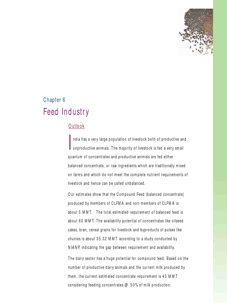 Feed Report | PDF | Animal Feed | Broiler