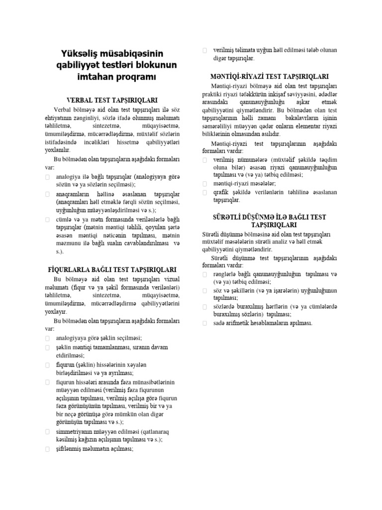 Proqram Mentiq1234556789 | PDF