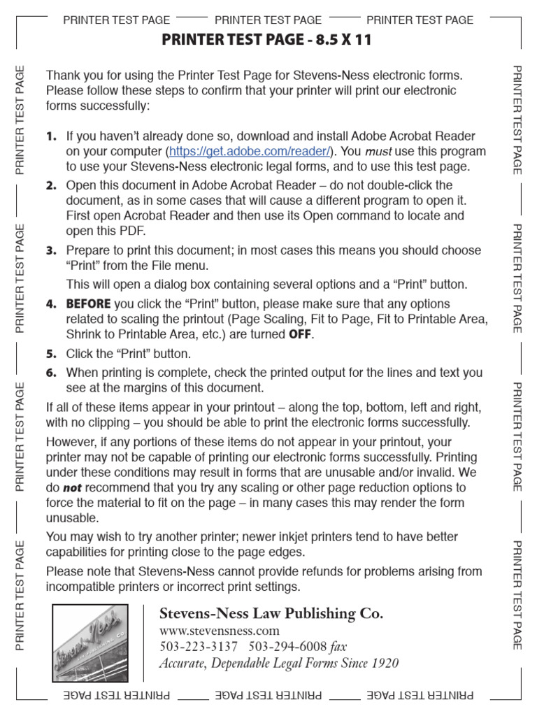 printer_test_page-letter-size | PDF | Printer (Computing) | Printing