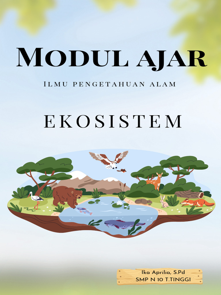Modul Ajar Ekosistem | PDF