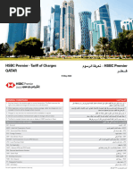 HSBC Fees and Charges Overview | PDF | Cheque | Fee