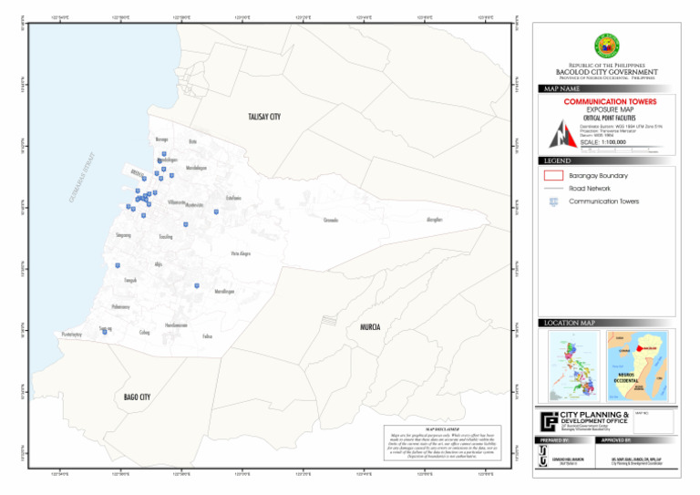 Communication TowersExposure Map | PDF