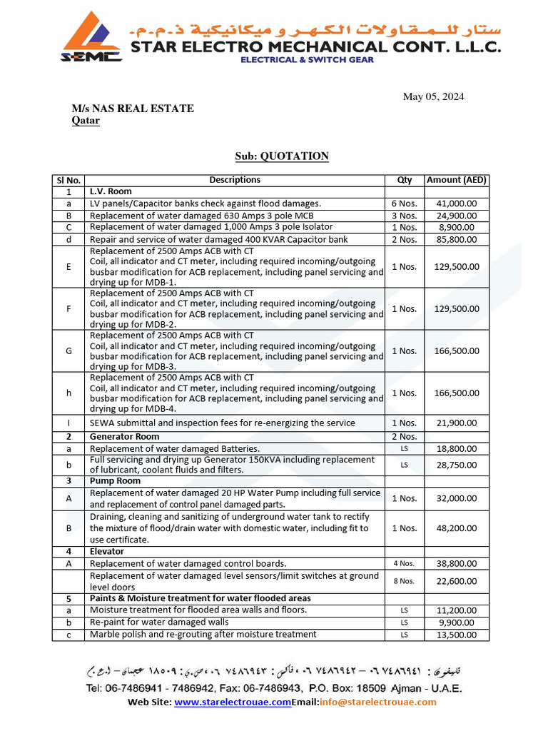 Star Electric A | PDF | Electricity | Manufactured Goods
