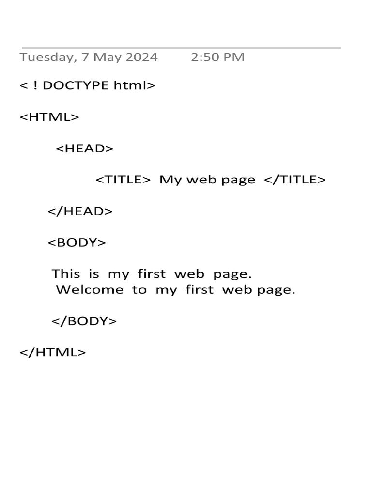 ! DOCTYPE HTML | PDF