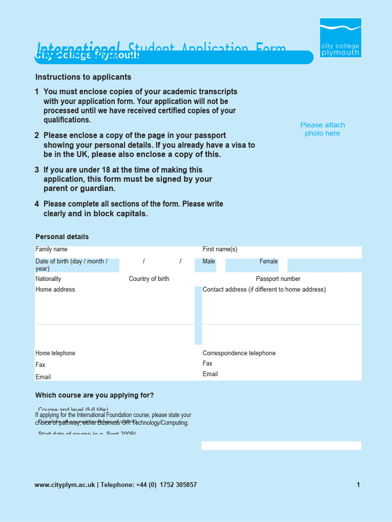 CCP Application Form - 2024 Intake-2 | PDF | Cost Of Living | Travel Visa