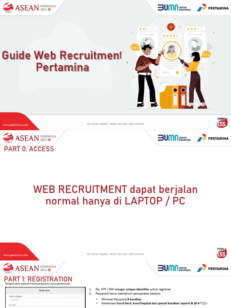 FAQ Web Recruitment Pertamina v2 240514 210730 | PDF