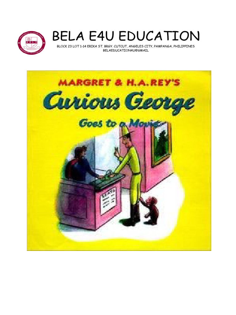 Curious George Movie Activity Guide | PDF
