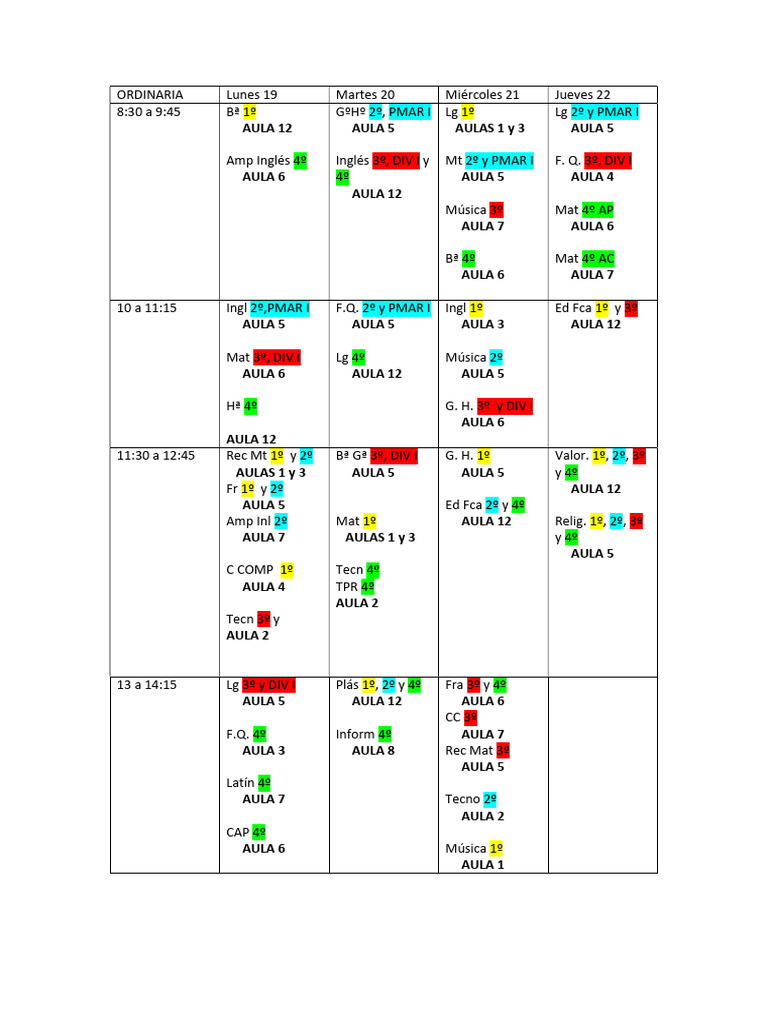 EXAMEN Eval2 2ESO | PDF