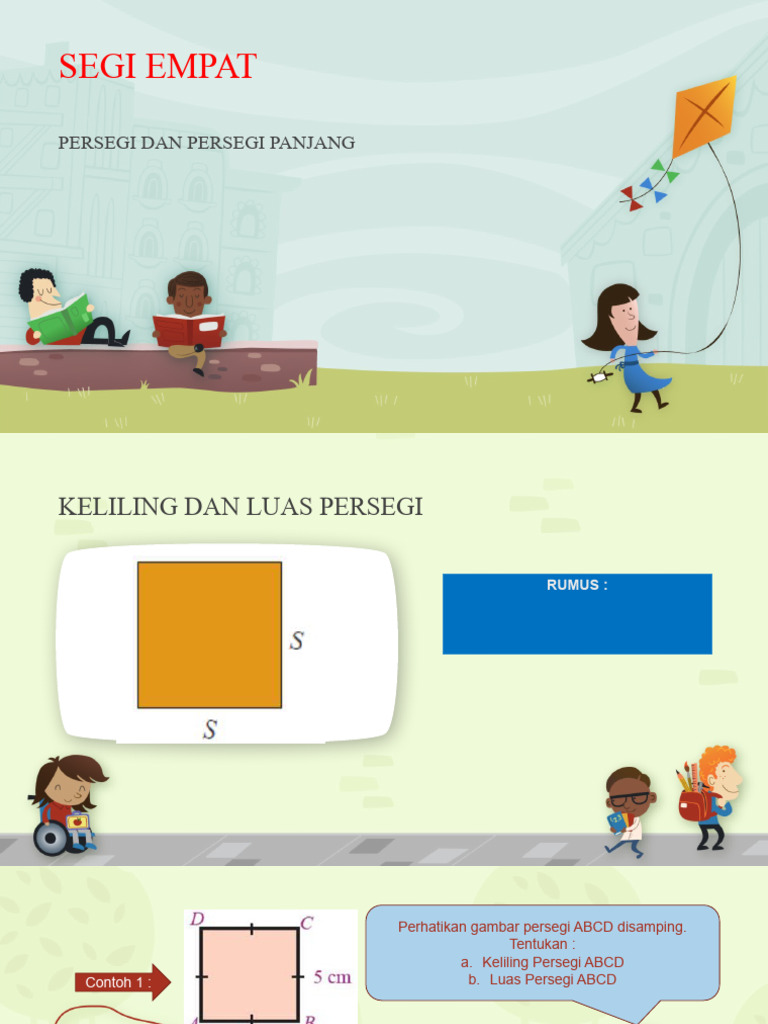 Bahan Ajar Persegi Dan Persegi Panjang | PDF | Metode & Bahan Ajar ...