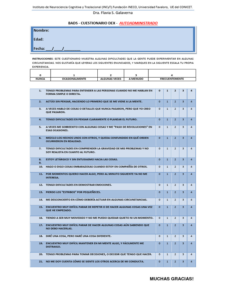 DEX Autoadministrado | PDF