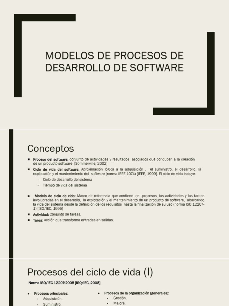 Modelos de Procesos de Desarrollo de Software | Descargar gratis PDF | Software | Ingeniería de ...