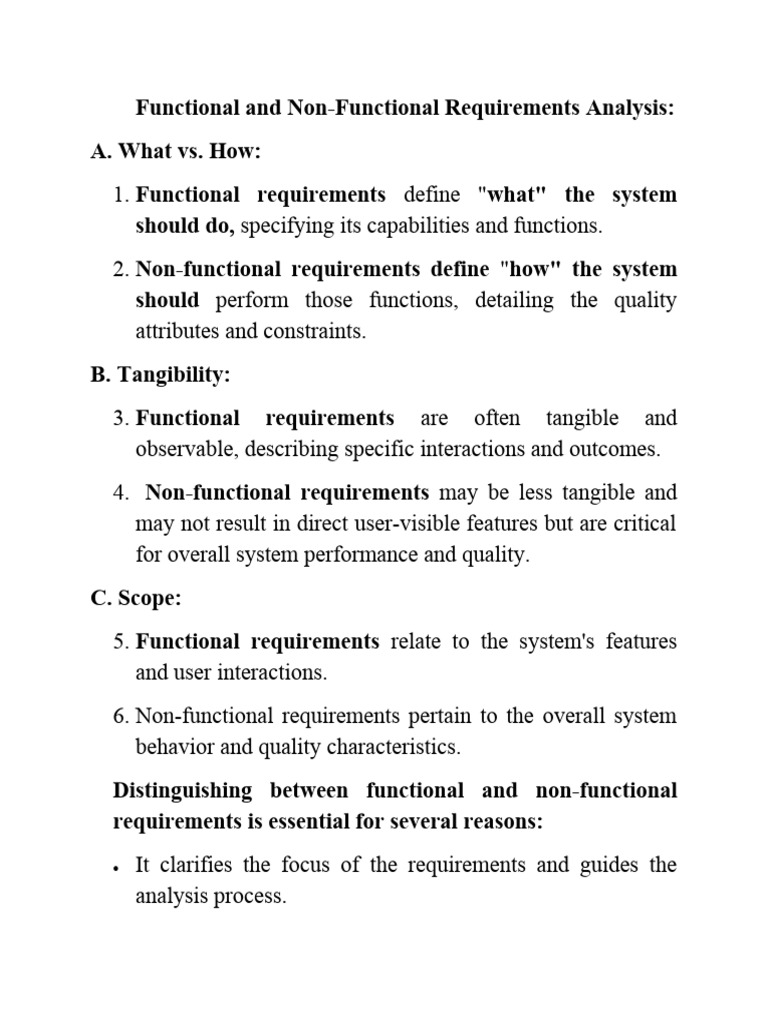 Functional and Non Functional | PDF | User (Computing) | World Wide Web