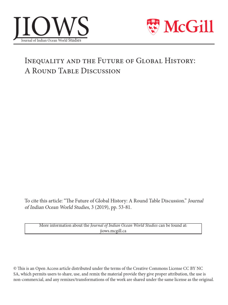 Inquality and The Future of Global Histo | PDF | Poverty | Poverty ...