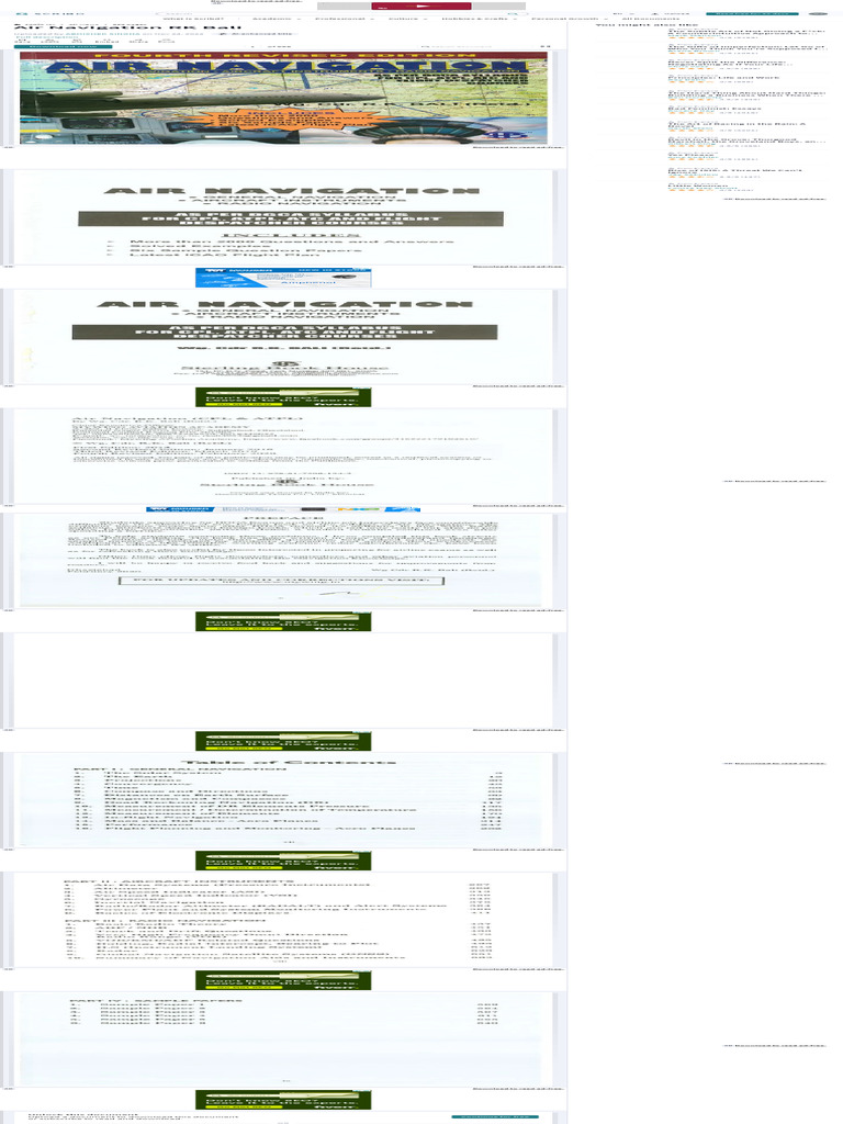 Air Navigation RK Bali - PDF | PDF | Avionics | Navigation