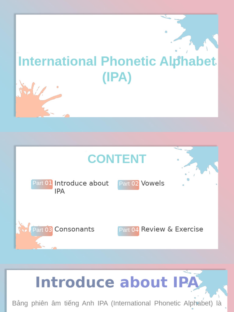 IPA Lesson.pptx | PDF
