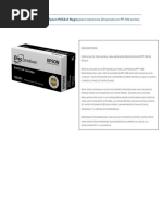 Codigos de Tinta de La Epson L800 | PDF