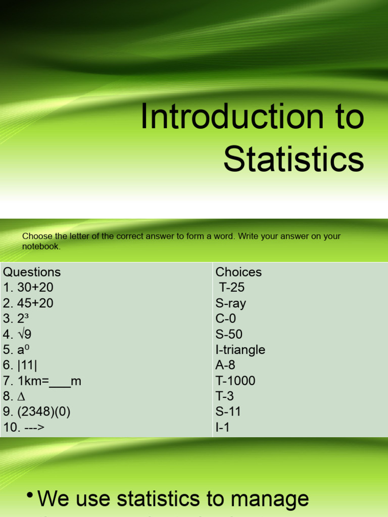 Grade 7 Module 1-3 | PDF | Histogram | Pie Chart