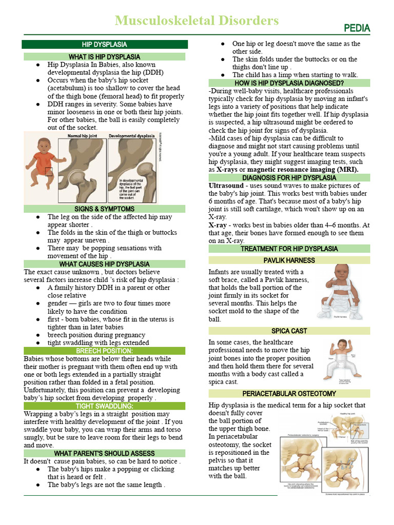 Musculoskeletal Pediatric Disorders | Download Free PDF | Infection ...