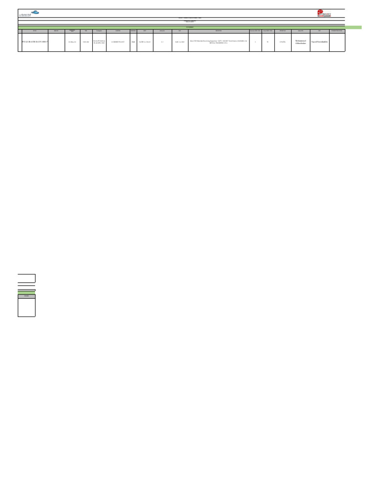 Civil RFI Log Scheduled On 16 MAY 2024 | PDF