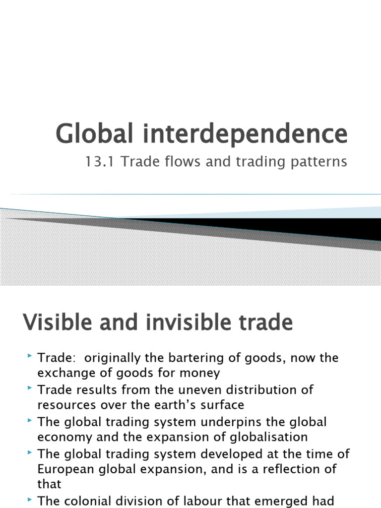 13.1 Patterns of Trade 2.1 Patterns of Trade | PDF | Futures Contract ...