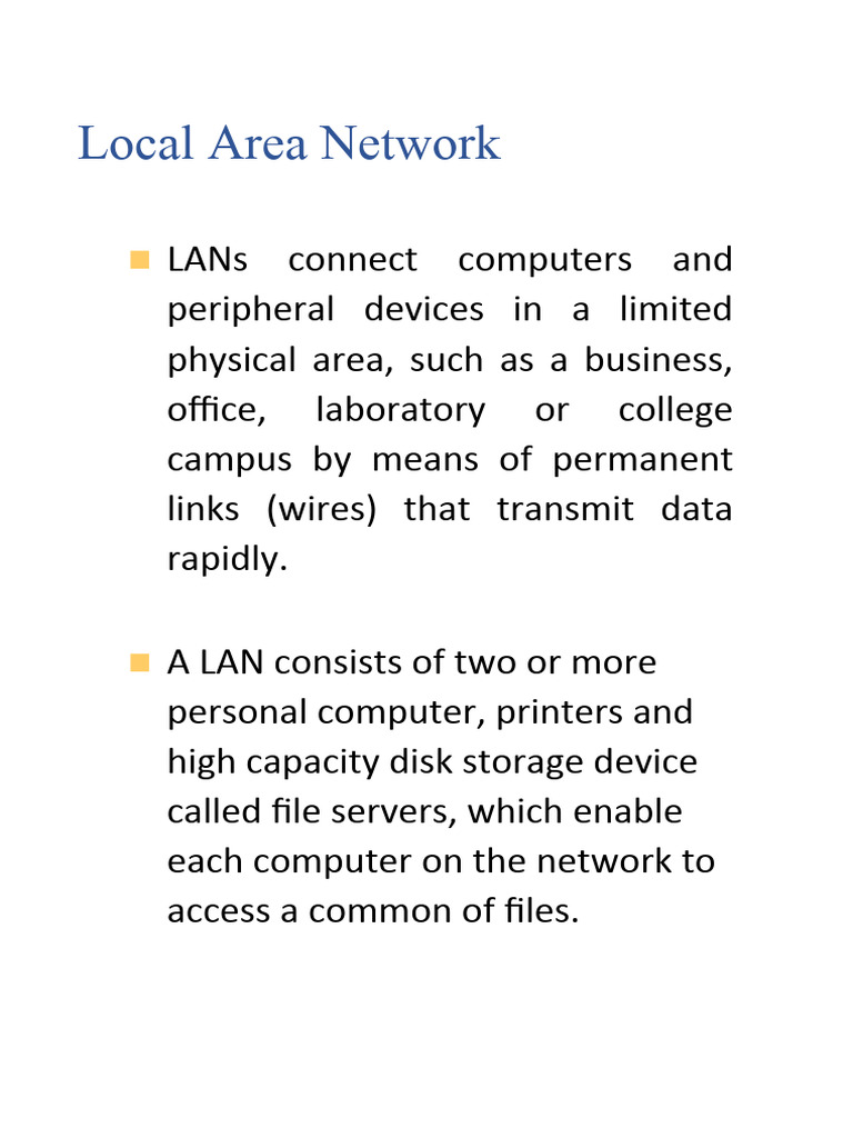 lan_doc | PDF | Computer Network | Local Area Network