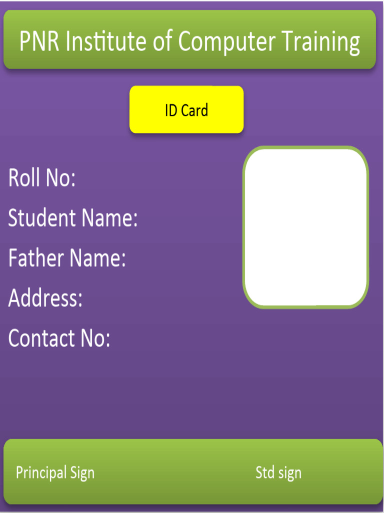Id Card Design | PDF