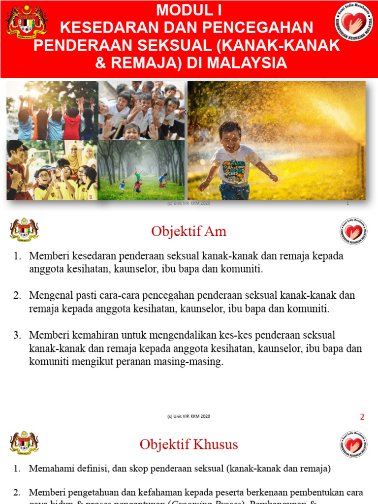 Taklimat Pengenalan Kesedaran Dan Pencegahan Penderaan Seksual Kanak ...