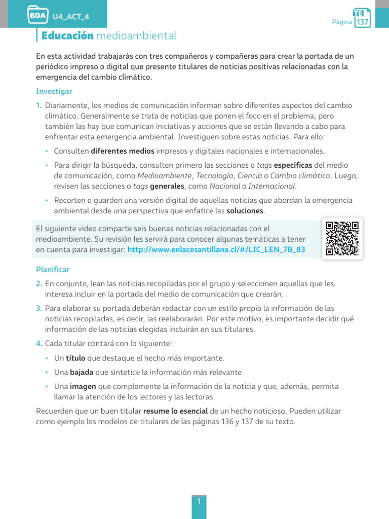 U4 Act 4 | PDF | Medios de comunicación) | Información