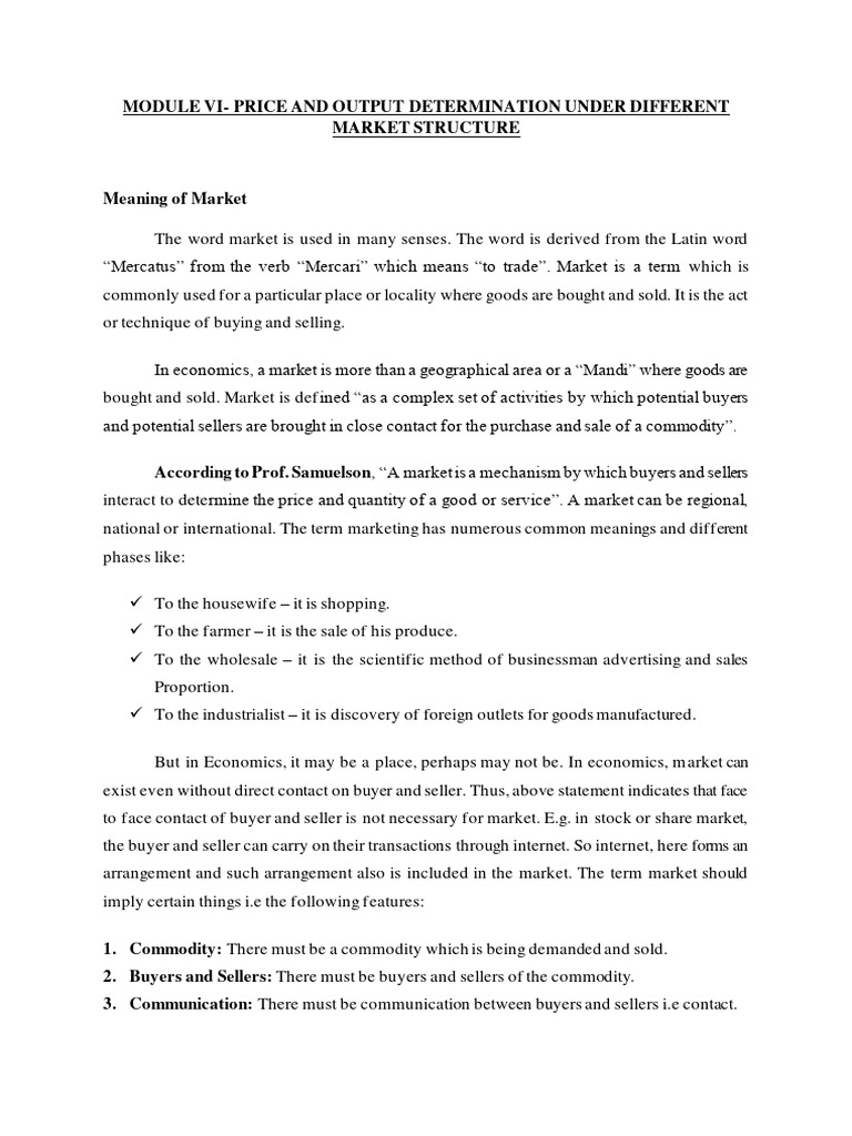 Eco Chap 6 | PDF | Oligopoly | Profit (Economics)